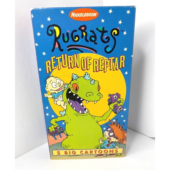 Nickelodeon Rugrats | Media | Nickelodeon Rugrats Vhs Runaway Reptar ...